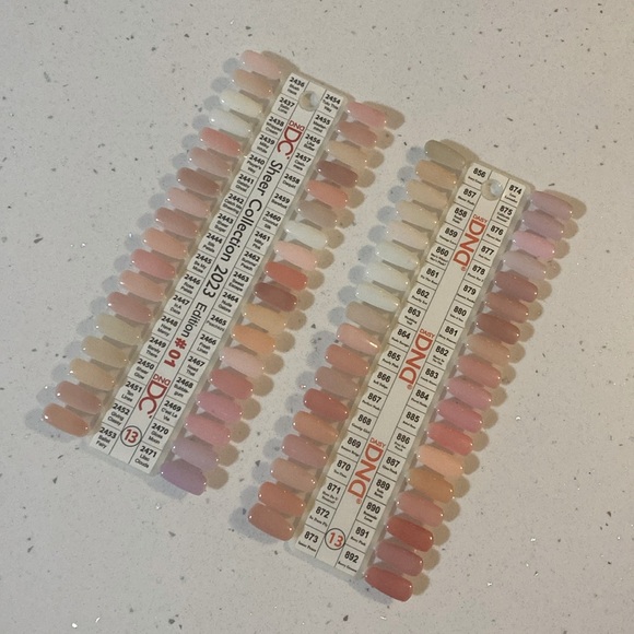 DND | Makeup | Dnd Sheer 223 And 2024 Nail Polish Color Palettes | Poshmark